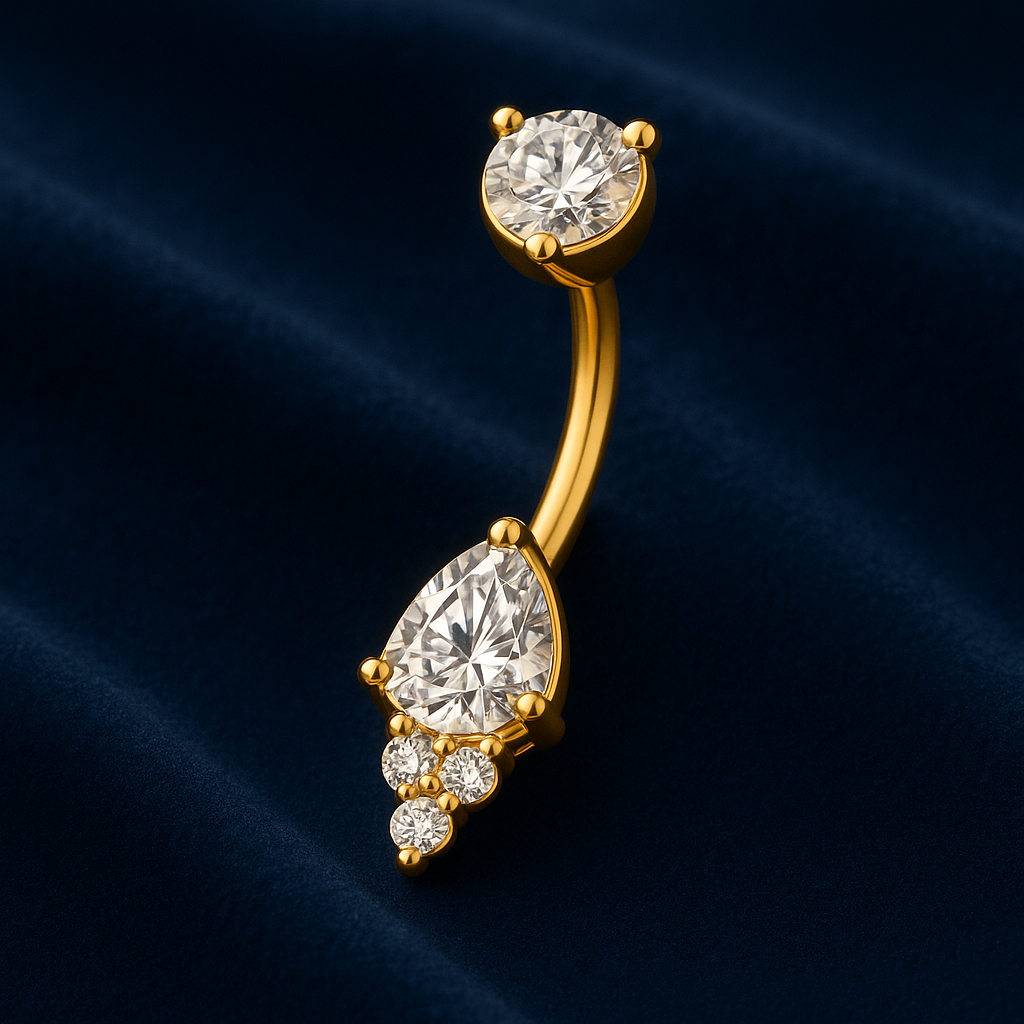 The Atelier Collection. Premium Belly Rings and Belly Bars Online – The ...