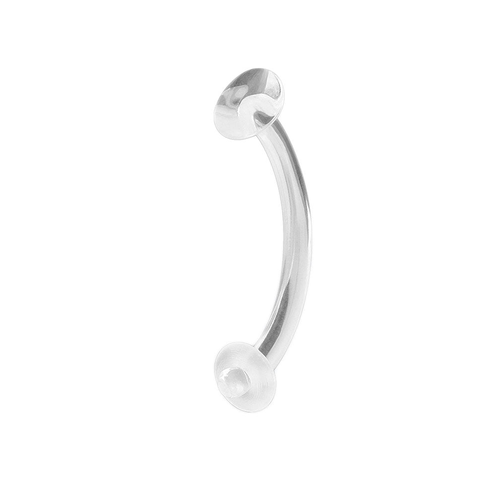 Discreet Clear PTFE Retainer for Belly Piercings – The Belly Ring Shop
