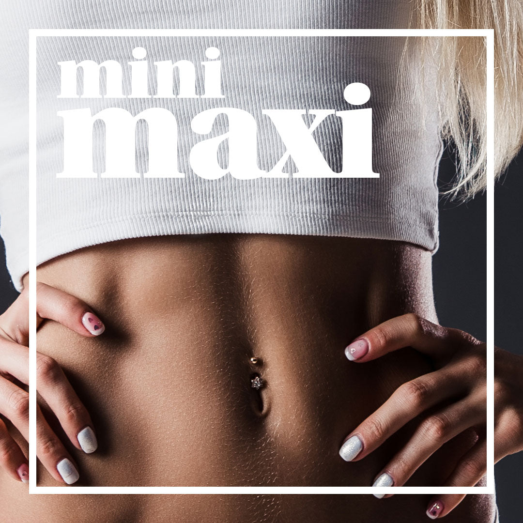 Resizable Belly Rings, Custom Sizes. Small to Large Belly Piercings ...