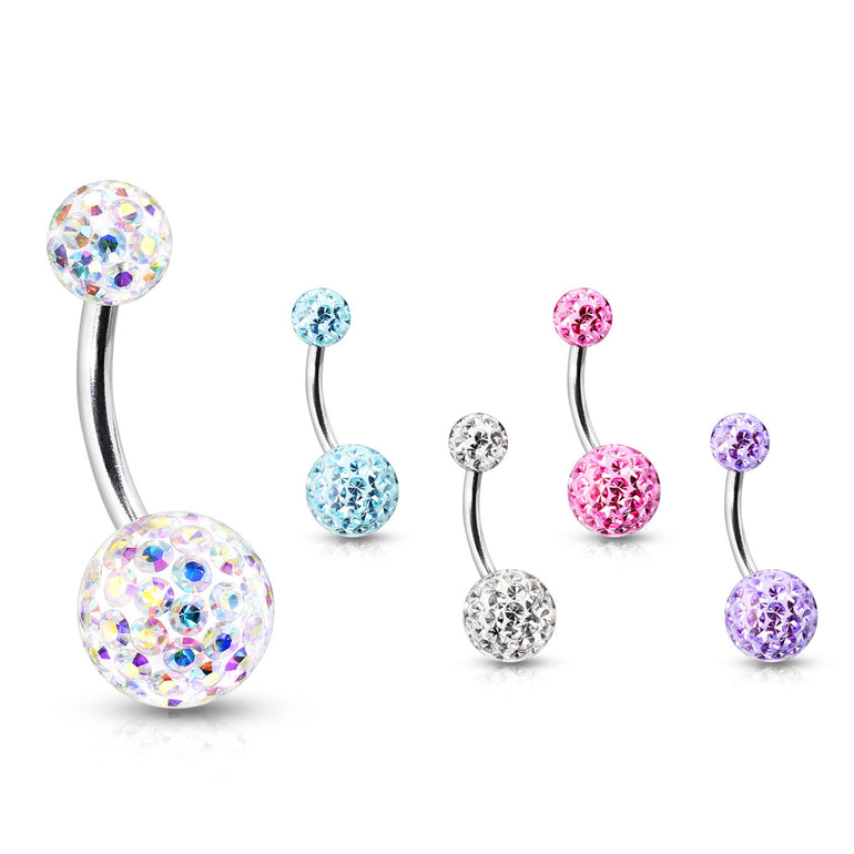 Resizable Belly Rings, Custom Sizes. Small to Large Belly Piercings ...