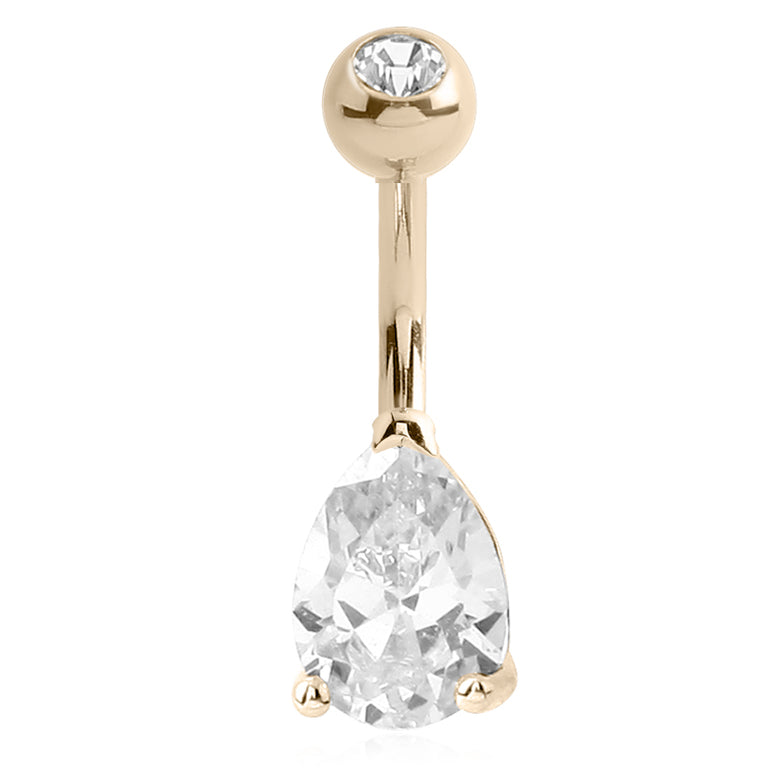 Gold Belly Bars Australia. White, Yellow and Rose Gold Belly Rings ...