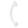 Discreet Clear PTFE Retainer for Belly Piercings – The Belly Ring Shop