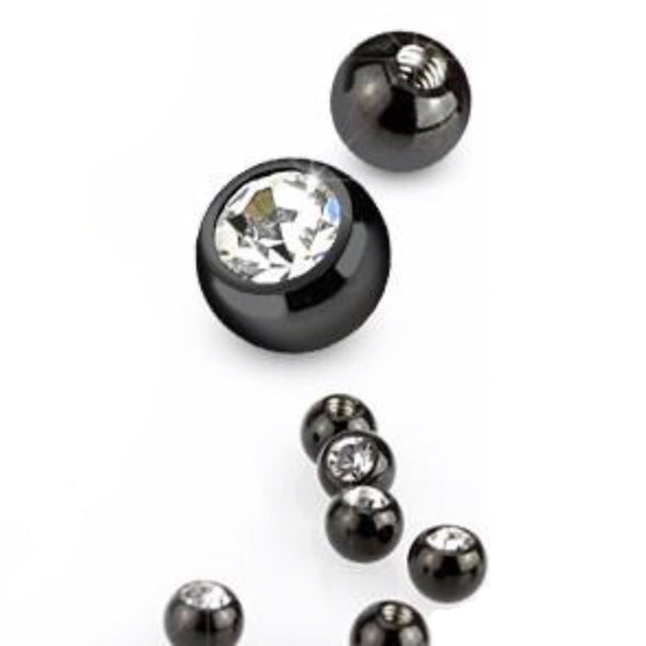 Replacement Balls for 14 Gauge Body Jewellery. 5mm 14g Titanium Balls ...