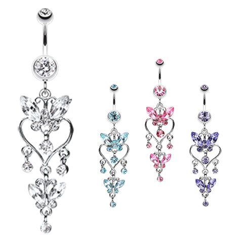 Butterfly Belly Rings. Shop Belly Rings Australia. Cute Belly Bars ...