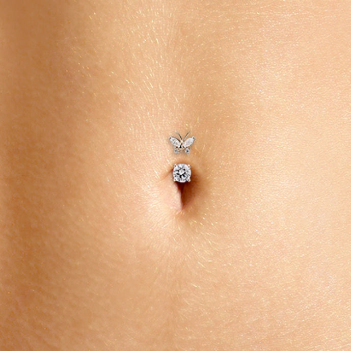 Butterfly Belly Rings. Shop Belly Rings Australia. Cute Belly Bars ...