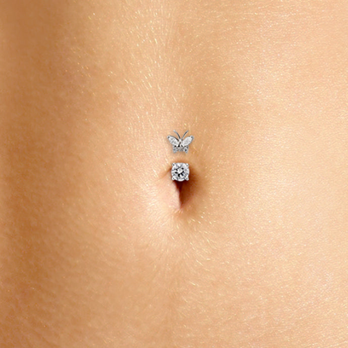 Split and Spinal Belly Rings. Unique belly bars, shop online. – The ...