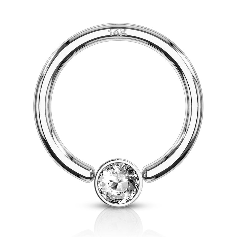 Captive Belly Rings for Navel Piercings. Captive Bead Belly Jewellery ...
