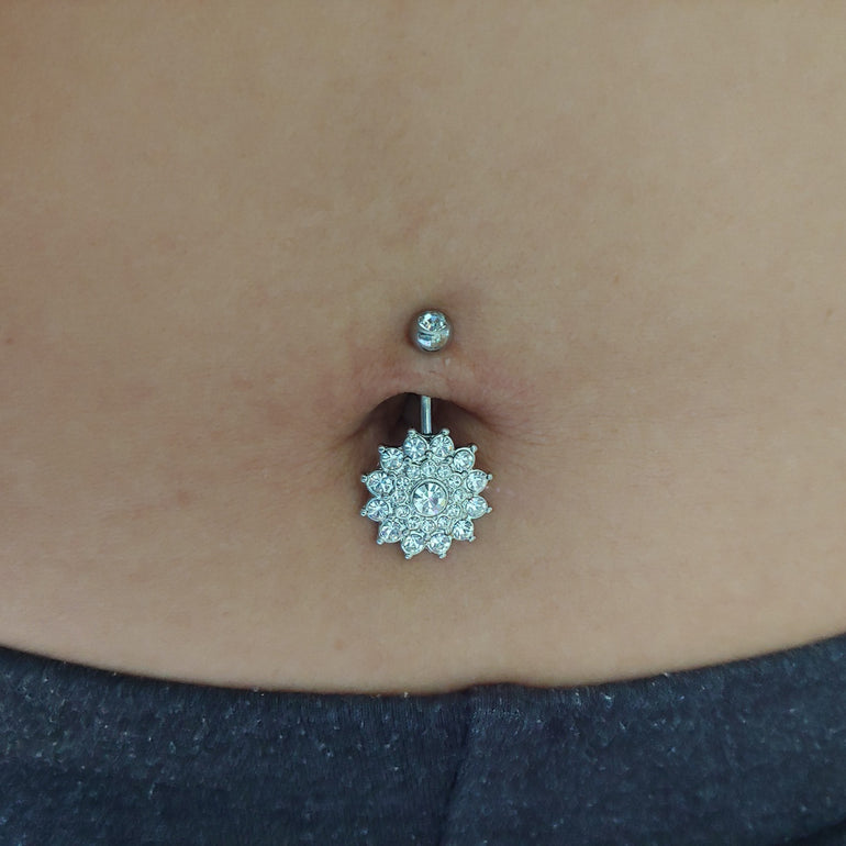 Fixed and Fancy (non dangle) Belly Rings. Free Post. Shop Online. – The ...
