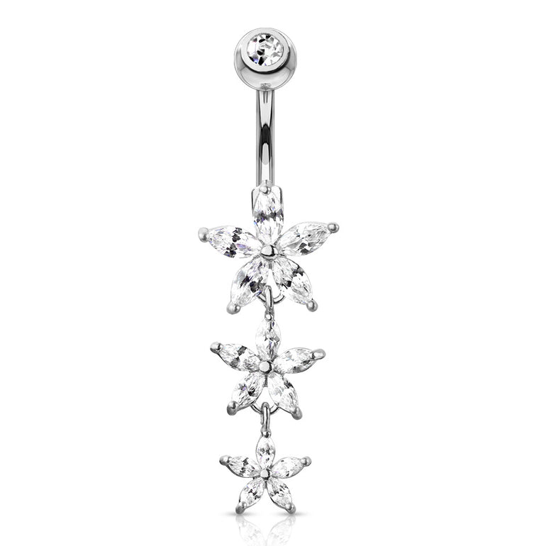 Vintage Antique Theme Belly Button Rings. Stylish, classic belly bars ...