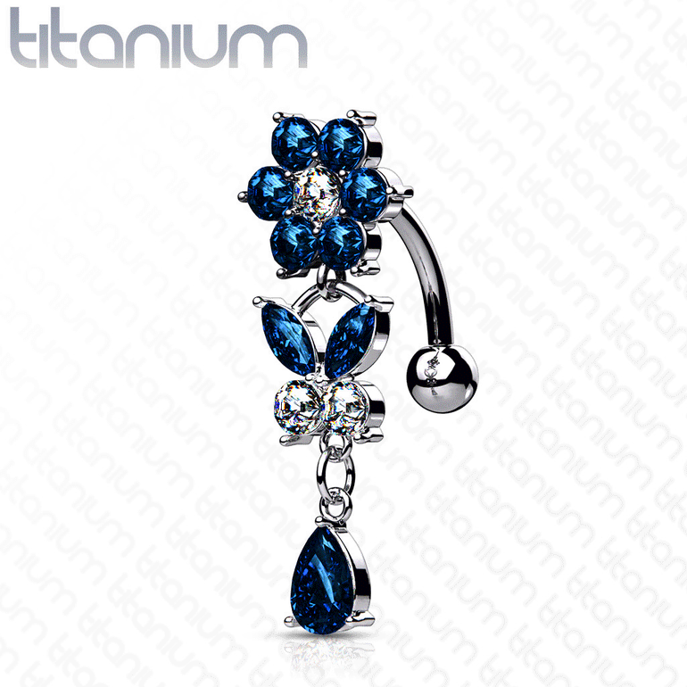 Reverse Belly Rings. Top Down Navel Rings and Belly Bars. – The Belly ...