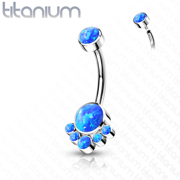 Solid Titanium Belly Rings. G23 Premium Grade Titanium Belly Jewellery ...