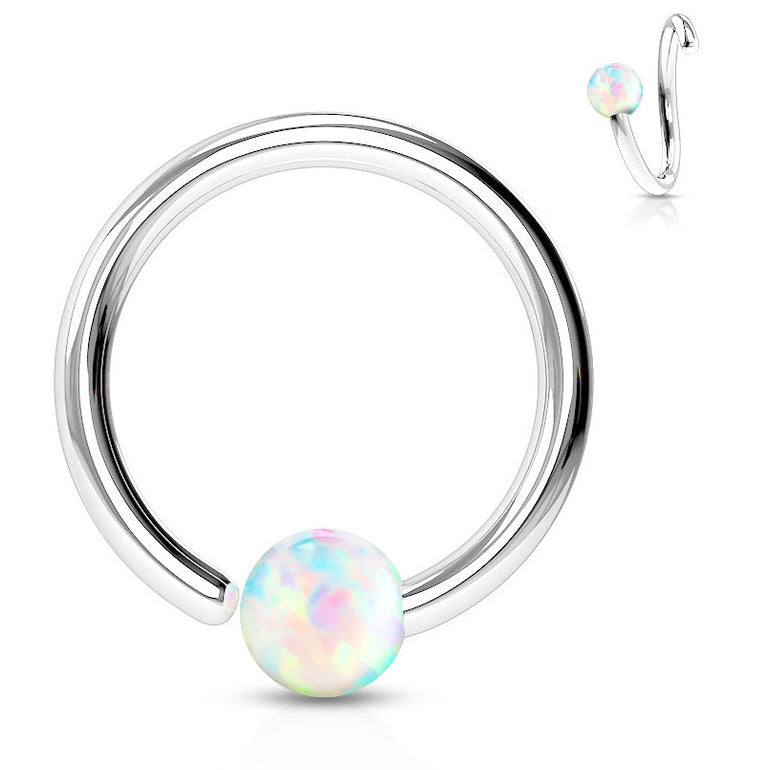 Captive Belly Rings for Navel Piercings. Captive Bead Belly Jewellery ...