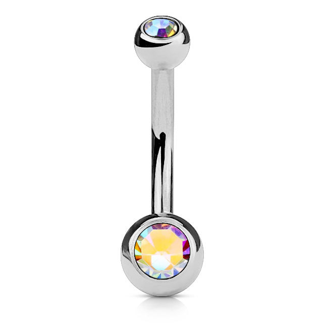 Belly Bar Basics for Navel Piercings. Quality 316L Steel Belly Rings ...