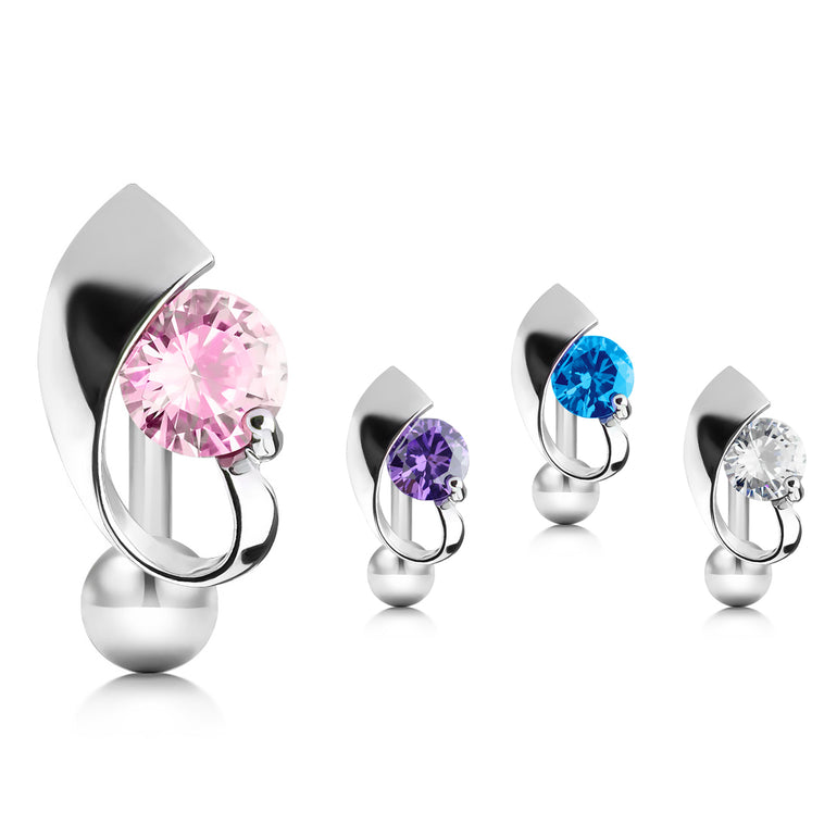 Reverse Belly Rings. Top Down Navel Rings and Belly Bars. – The Belly ...