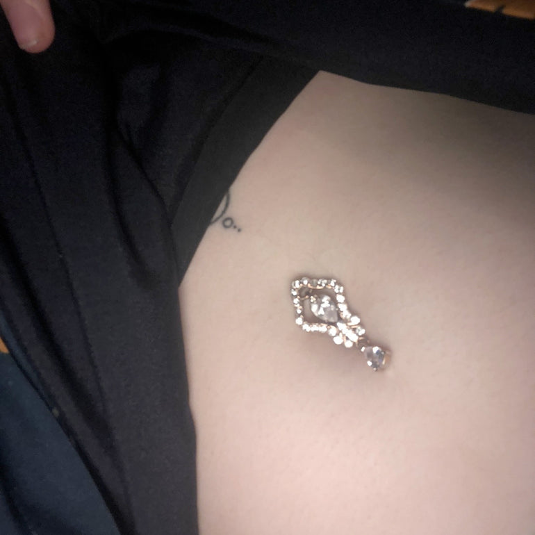 Reverse Belly Rings. Top Down Navel Rings and Belly Bars. – The Belly ...