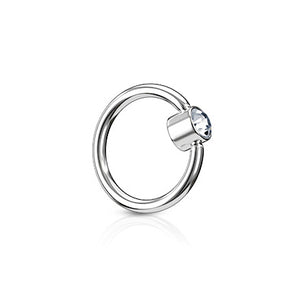 Captive Belly Rings for Navel Piercings. Captive Bead Belly Jewellery ...