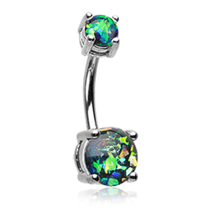 Opal Belly Bars. Belly Rings Australia. Shop Online. – The Belly Ring Shop