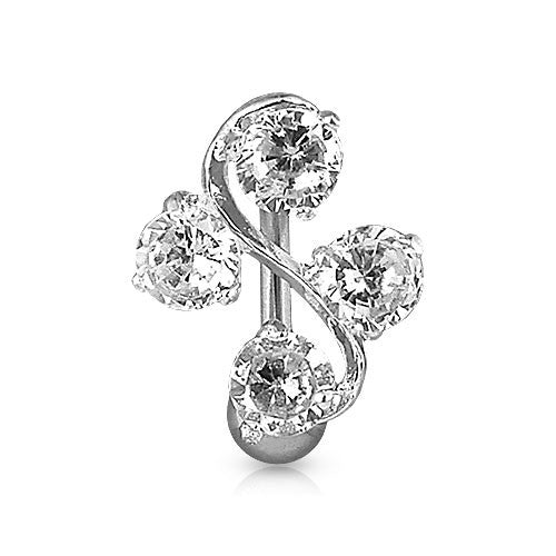 Reverse Belly Rings. Top Down Navel Rings and Belly Bars. – The Belly ...