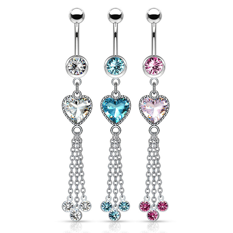 Dangly Belly Rings. Thousands of Belly Dangles for Navel Piercings ...